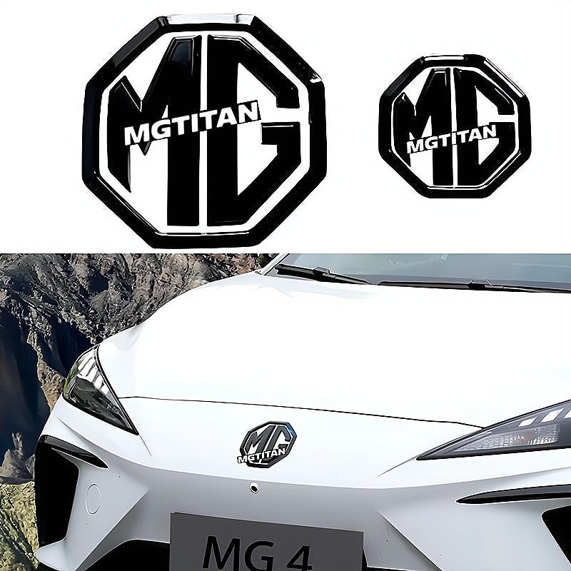 Car Rear Logo Front Grille Badge Decal For MG4/MG S5/MG S6 – mgtitan