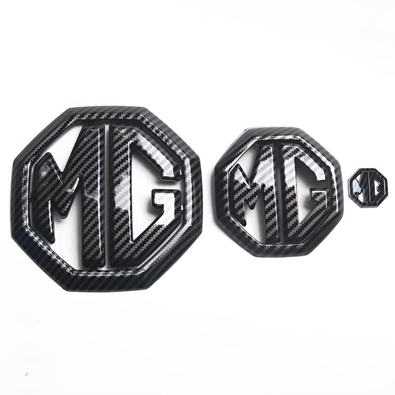 Car Rear Logo Front Grille Steering Wheel Badge Decal For MG HS MG ZS ...