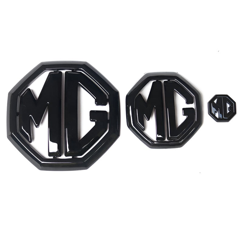 Car Rear Logo Front Grille Steering Wheel Badge Decal For MG HS MG ZS ...