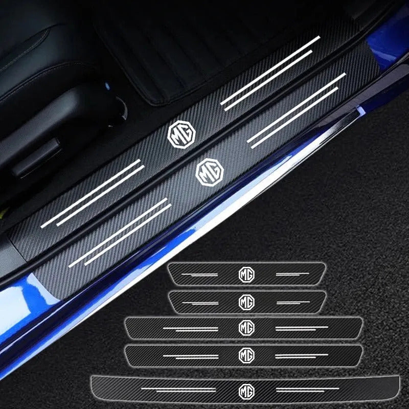Car Door Sill Protectors For MG ZS EV HS PHEV MG4 EV MG4 EV Xpower ...