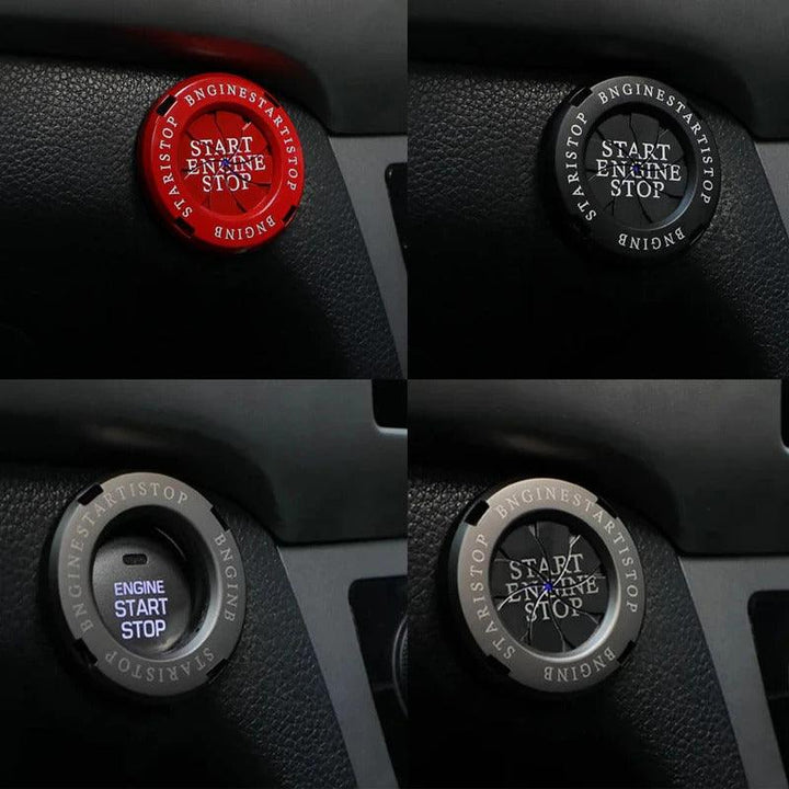 Engine Start Stop Button Cover Car Ignition Switch Ring For MG Motor ...