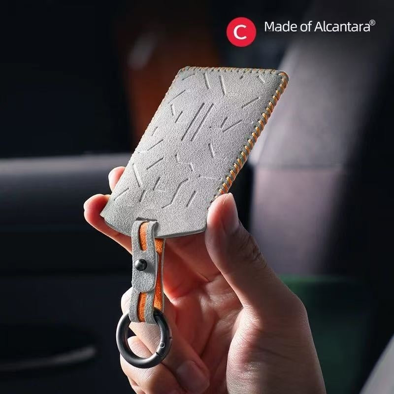 Suede Car Key Card Case Cover for MG IM6/IM5 – mgtitan
