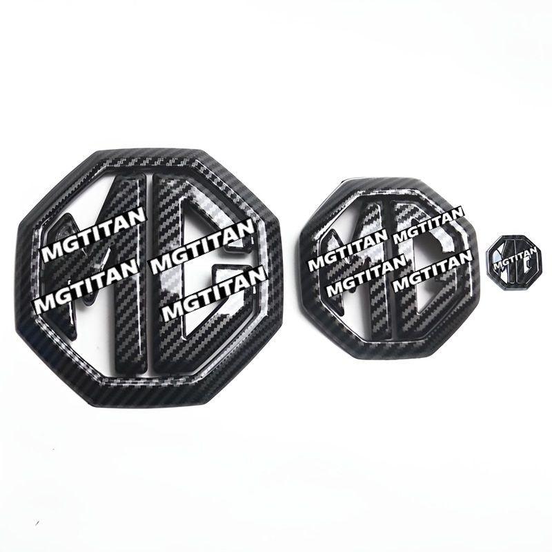 Car Rear Logo Front Grille Steering Wheel Badge Decal For MG HS MG ZS ...